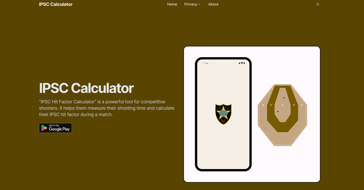 Exercises — IPSC Calculator
